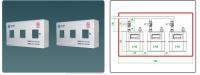China Outdoor 3-Position SMC Gas Meter Box with Patent &ISO Cert for sale