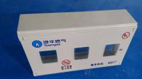 China Outdoor 3-Position SMC Gas Meter Box with Patent &ISO Cert for sale