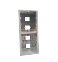 China Durable 4-Unit SMC Gas Meter Box with Multi-Point Locking Device for sale