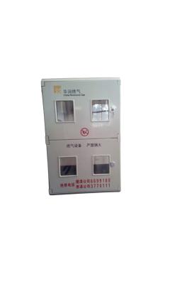 China FRP Gas Meter Box Outdoor Wall Mounted Enclosure with CE Certified SMC Technique for sale