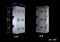 China Factory Direct Industrial Power Distribution Box / 3-Phase Electrical Control Cabinet for sale