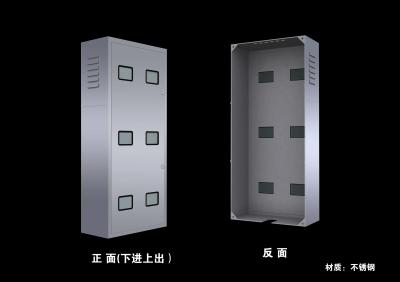China Factory Direct Wall Mounted Outdoor Cabinet / Dustproof Electrical Housing for sale