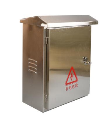 China Customized Outdoor IP66 Stainless Steel 304 Electric Control Panel Box Waterproof Enclosure for sale