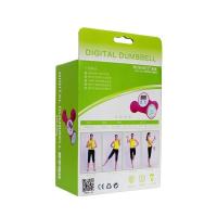 China Smart Digital Dumbbell 650g Each for Ladies Home Gym Arm Exercise Customizable for sale