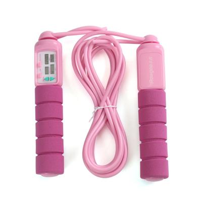 China Adjustable Digital Skipping Rope with Loop Counter up to 9999 300cm Rope for Gym Fitness for sale