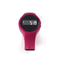 China Digital Step Counter Wristband Waterproof 3D Pedometer 999999 Steps Silicone Band for sale