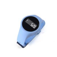 China Digital Step Counter Wristband Waterproof 3D Pedometer 999999 Steps Silicone Band for sale
