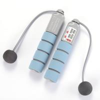 China FCC Cordless Jump Rope Smart Counting Step Record Calorie Burning Calculation for sale