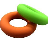 China Custom Size Silicone Hand Grip Ring Strength Exerciser for Hand and Wrist Rehabilitation 40-60 lbs for sale