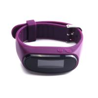 China Precision LED Backlight Fitness Tracker Pedometer Wearable  CE Certified for sale