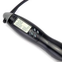 China Smart Counter Jump Rope 3000mm PVC Fitness Skipping Rope with Digital Display for Gym Home Workout for sale