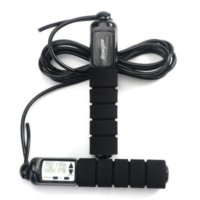 China Rowgee OK-168 Adjustable Heavy Weighted Skipping Rope 300cm Custom Logo Fitness Jump Rope for sale