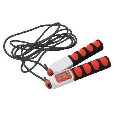 China Digital Jump Rope Portable Skipping Rope with Loop Counter up to 9999 and Exercise Time Setting 1-60 Minutes for sale