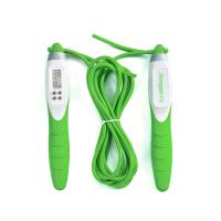 China Digital Counting Jump Rope 300cm PVC Handles Fitness Skipping Rope with LCD for sale