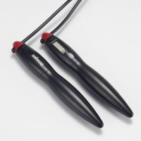 China Cordless Jump Rope JS-310 with Loop Counter 200mm PVC Rope Black Handle for sale