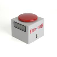 China Digital Countdown Timer 10.5cm ABS Speed Training Game Timer with Circular Button for sale