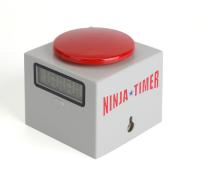China Custom Logo LED Digital Countdown Timer 10.5x10.5x11cm ABS Plastic Kitchen Timer for sale