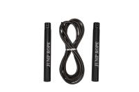 China Aluminum Handle Weighted Skipping Rope 4.5mm x 3m Steel Wire PVC for Fitness Training for sale