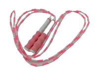 China Customizable PP PVC Jump Rope 2.5m 2.8m 3m Unisex Fitness Skipping Rope CE FCC for sale