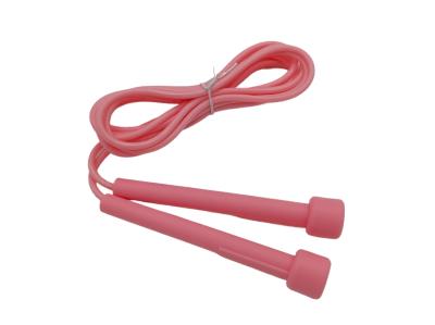 China Customizable PP PVC Jump Rope 2.5m 2.8m 3m Unisex Fitness Skipping Rope CE FCC for sale