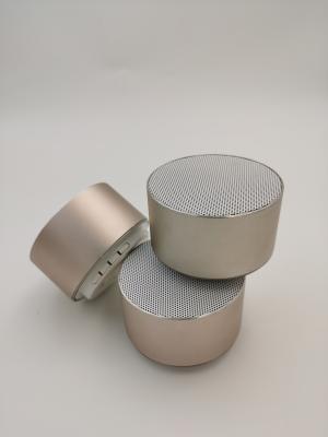 China Custom Logo Mini Bluetooth Speaker 69x42mm Portable Wireless Stereo Speaker 5V for sale