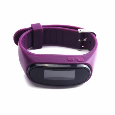 China Silicone Strap Fitness Pedometer Watch with 999999 Step Count and 24h Time Display for sale