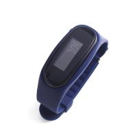 China Fitness Pedometer Watch with LED Backlight Silicone Bracelet 999999 Step Counter for sale