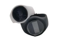 China Custom Unisex Step Tracker Watch Silicone Strap ABS Pedometer 999999 Steps 1999.99km Distance for sale