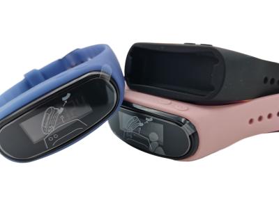 China Silicone Bracelet Pedometer Step Counter Fitness Watch 999999 Steps Battery Powered for sale