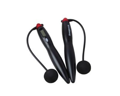 China Cordless Jump Rope JS-310 with Loop Counter 200mm PVC Rope Black Handle for sale