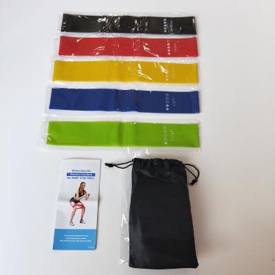 China Latex Resistance Band Set 600x50x0.35mm for Yoga Fitness Home Exercise for sale