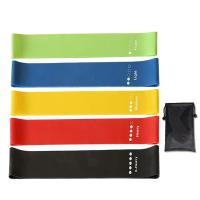 China Customized Yoga Latex Resistance Loop Bands Set 600x50x0.35mm for Fitness Exercise for sale