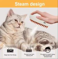 China Pet Steam Massage Brush 11.8x6.8x5.5CM Ergonomic Design for Comfortable Handling for sale