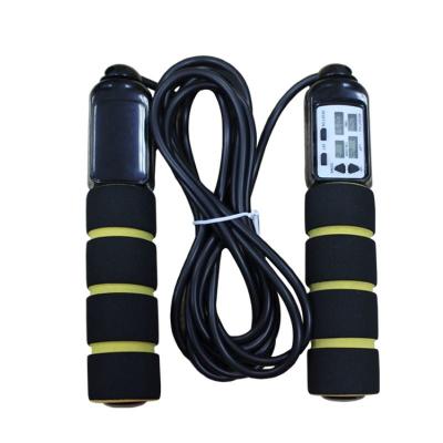 China Digital Skipping Jump Rope with Loop Counter 300cm Rope Pink Handle for Fitness Exercise for sale