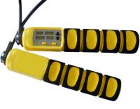 China Weighted Skipping Rope with Loop Counter 300cm Rope Custom Logo OK-168 for Gym Fitness for sale