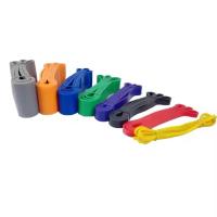 China Latex Resistance Band Set 600x50x0.35mm for Yoga Fitness Home Use 5 Colors for sale
