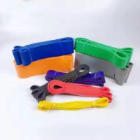 China Customized Yoga Latex Resistance Loop Bands Set 600x50x0.35mm for Fitness Exercise for sale