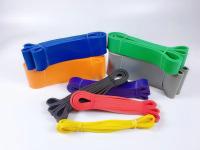 China Custom Latex Mini Resistance Loop Bands Set 600x50x0.35mm for Yoga Fitness for sale