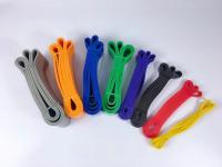 China Custom Latex Mini Resistance Loop Bands Set 600x50x0.35mm for Yoga Fitness for sale