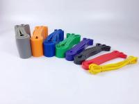 China Custom Latex Resistance Loop Bands Set 600x50x0.35mm for Yoga Fitness Strength Training for sale