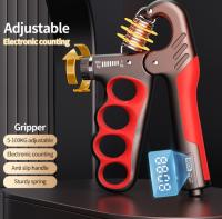 China Multifunctional Counting Grip Strengthener Hand Finger Exerciser 18x10x9 cm 600g for sale
