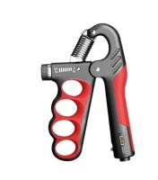 China Adjustable Resistance Grip Trainer 11-220 Lbs Forearm Strengthener Muscle Building Injury Recovery Exercise Grip for sale
