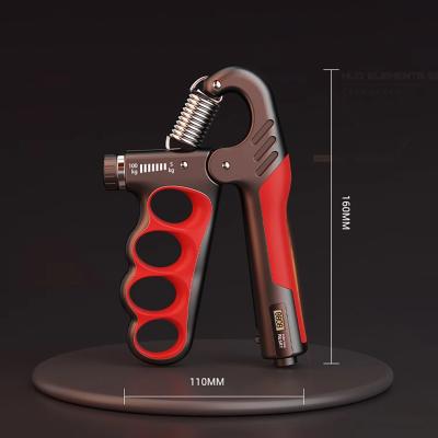 China Fitness Gym Hand Gripper with Counter 18x10x9cm 600g Strength Trainer for sale