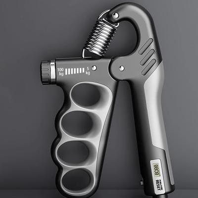China Multifunctional Counting Grip Strengthener Hand Finger Exerciser 18x10x9 cm 600g for sale