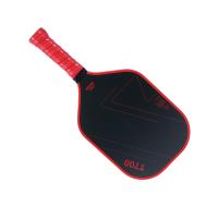 China Fabric-Grained Frosted Carbon Fiber Pickleball Racket 42x18x1.6cm Integrated Blade Adult for sale