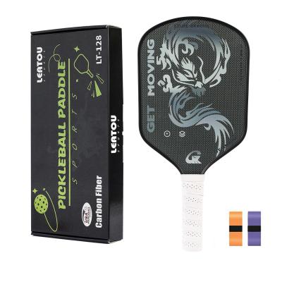 China Carbon Fiber Pickleball Racket 41.5x18.8x1.6cm 350g Competition Grade Titanium Alloy Wire for sale