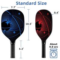 China Wooden Pickleball Paddles Set 42x18x1.6cm Outdoor Sports Racket for Adult for sale