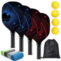 China Wooden Pickleball Paddles Set 42x18x1.6cm Outdoor Sports Racket for Adult for sale
