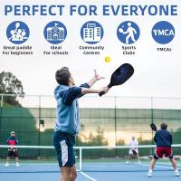 China Wooden Pickleball Paddles Set 42x18x1.6cm Outdoor Sports Racket for Adult for sale