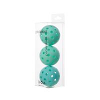 China TPE Pickleball 40 Holes 74mm Diameter 25g Injection Molded High Elastic Plastic Outdoor Ball for sale